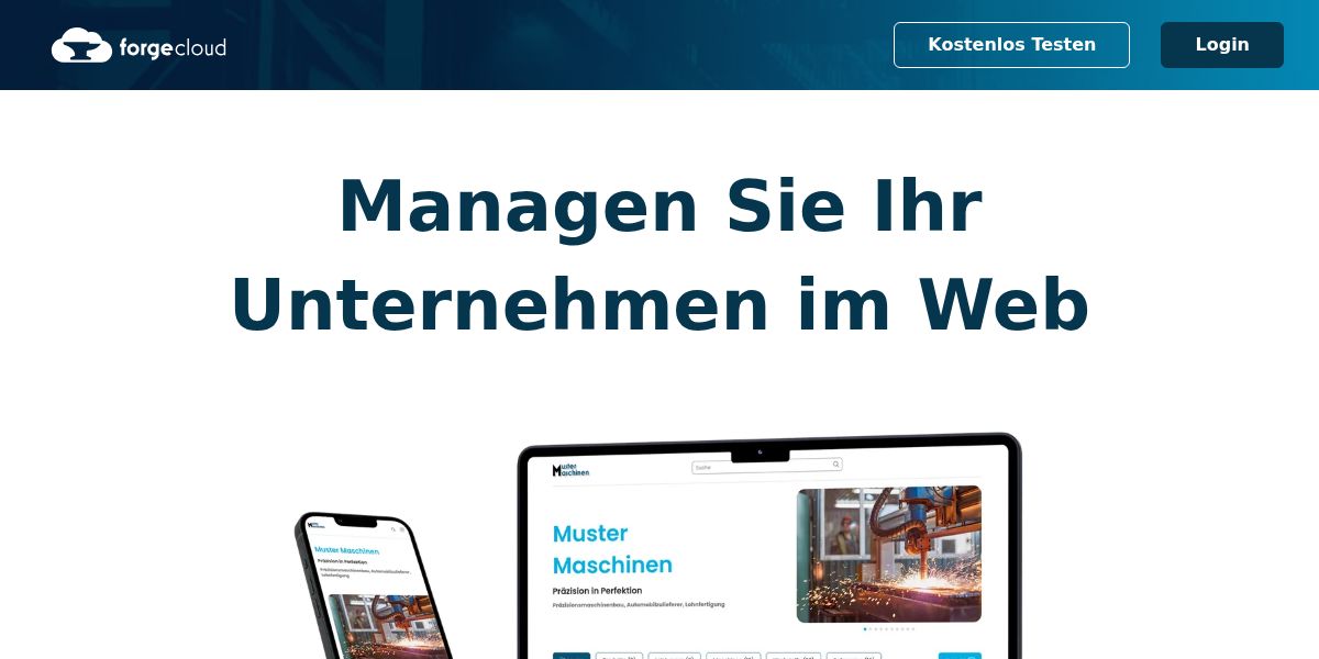 Industrieplattform | forgecloud